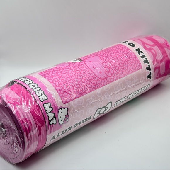 Hello Kitty | Other | Sanrio Hello Kitty Exercise Yoga Mat Pink Bow ...